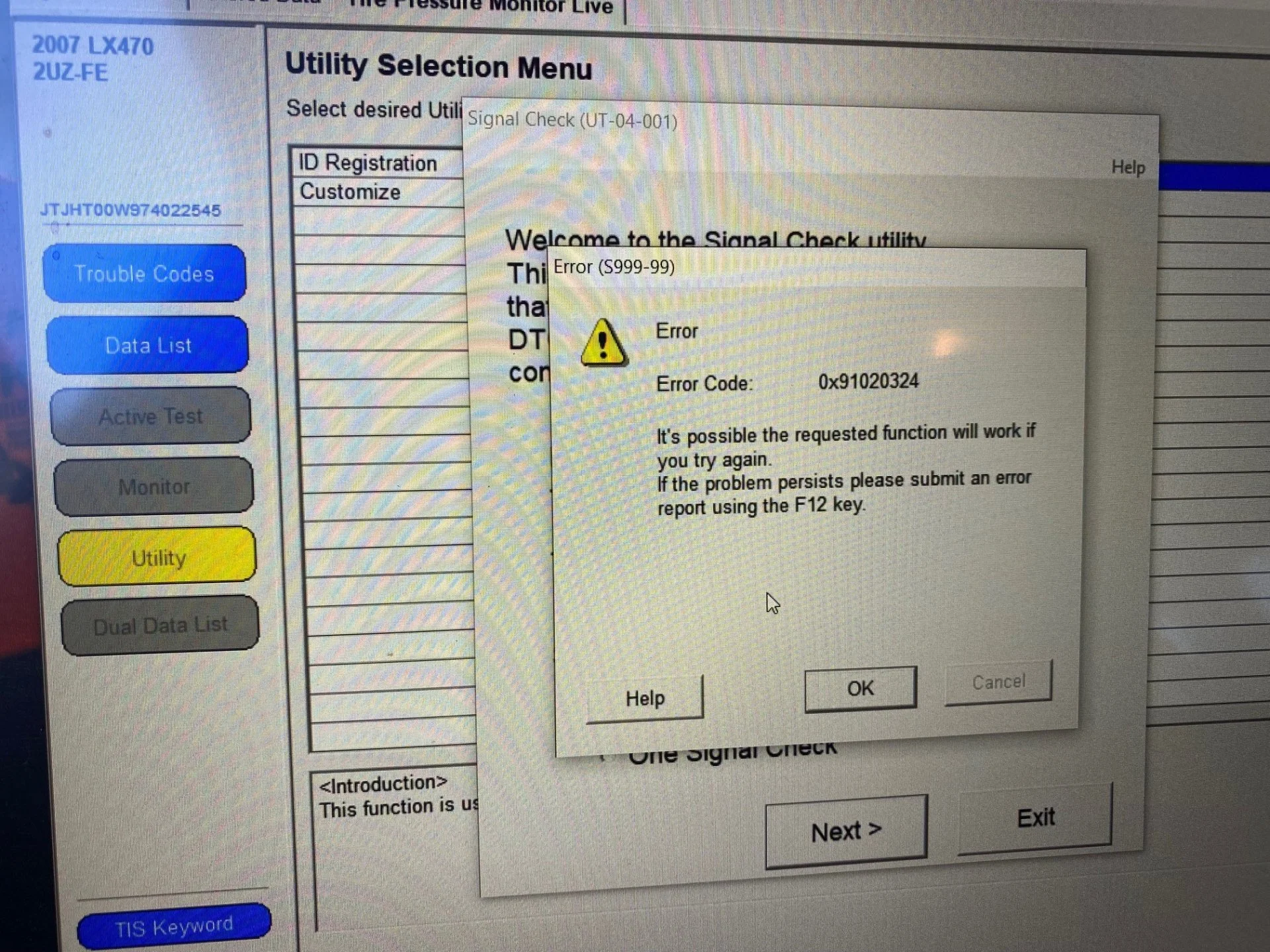 TPMS Issues Using Techstream IH8MUD Forum