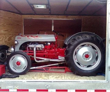 Ford Hot Rod small block 8N tractor Equipped with chrome headers and ...