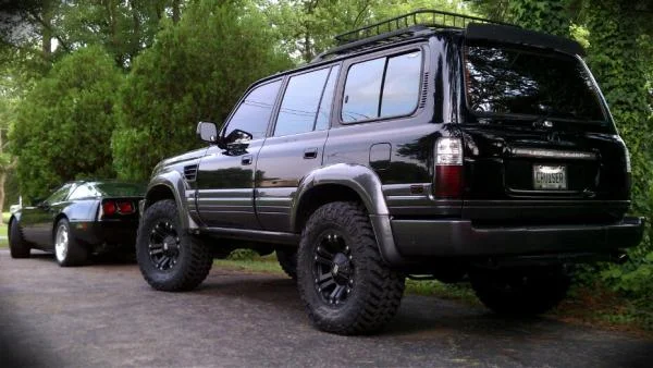 97 LX450 Locked, lifted 3 inches, 18x9 XD Monster wheels, 35x12.50x18 ...