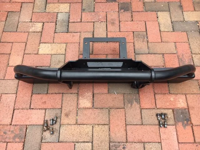 For Sale - FJ40 Planetary Winch Bull Bar (Forward Rake) | IH8MUD.com ...