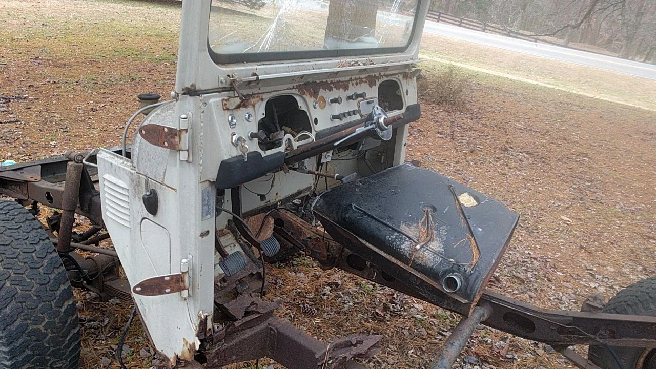 For Sale - GA : 1972 FJ40 rolling frame and firewall | IH8MUD.com Forum ...