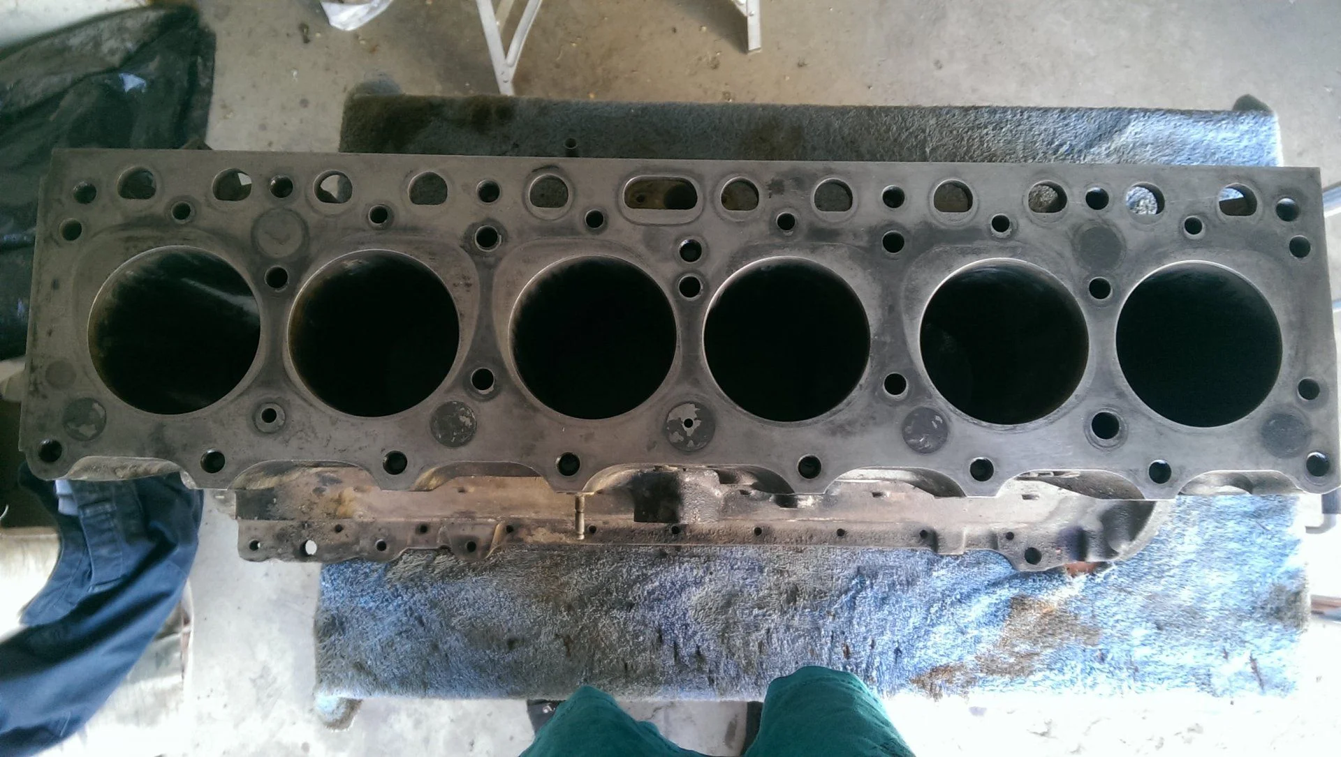 Original Engine Block - Top Before Cleaning | IH8MUD.com Forum | Toyota ...